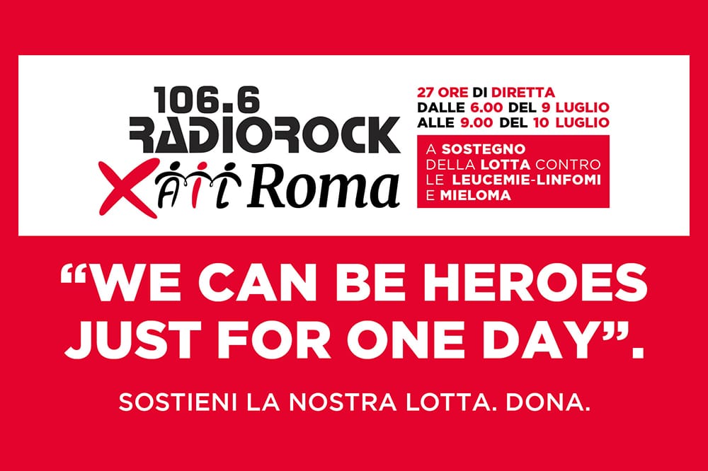 Radio Rock e Ail Roma insieme per un sogno - Radiospeaker.it