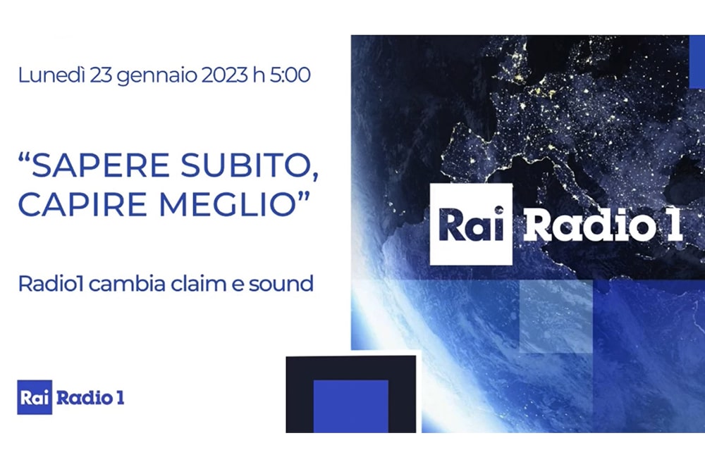 Rai Radio1 cambia Claim - Radiospeaker.it