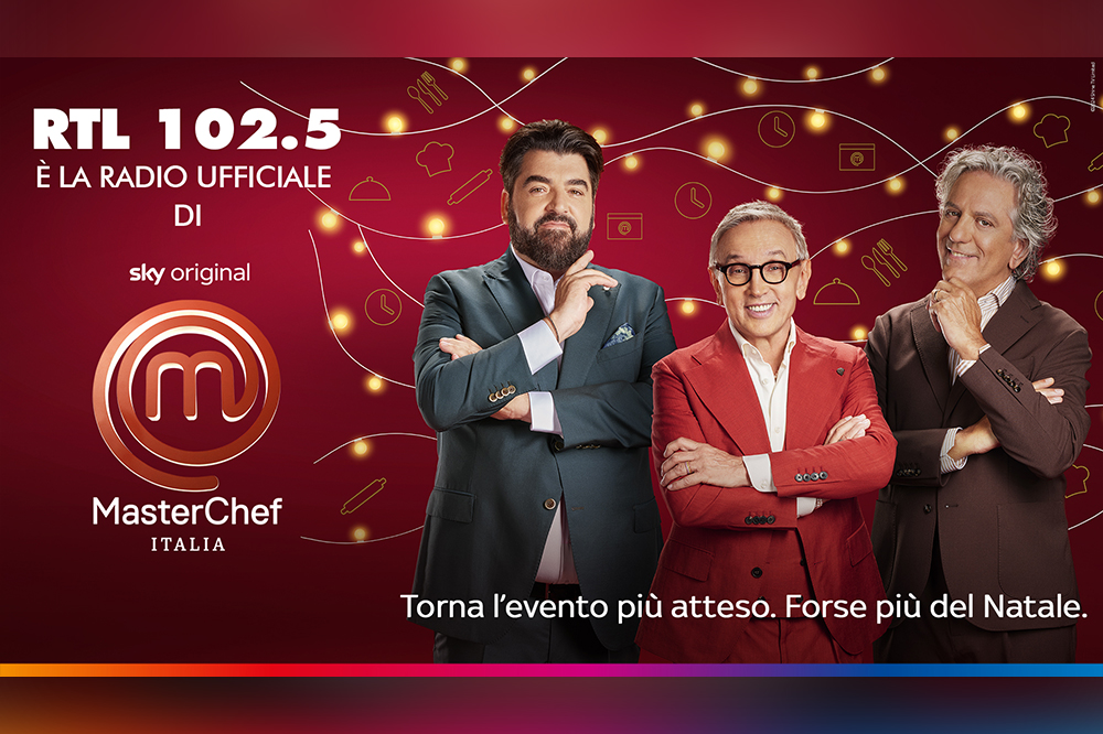 RTL 102.5 è la radio ufficiale di Masterchef Italia - Radiospeaker.it